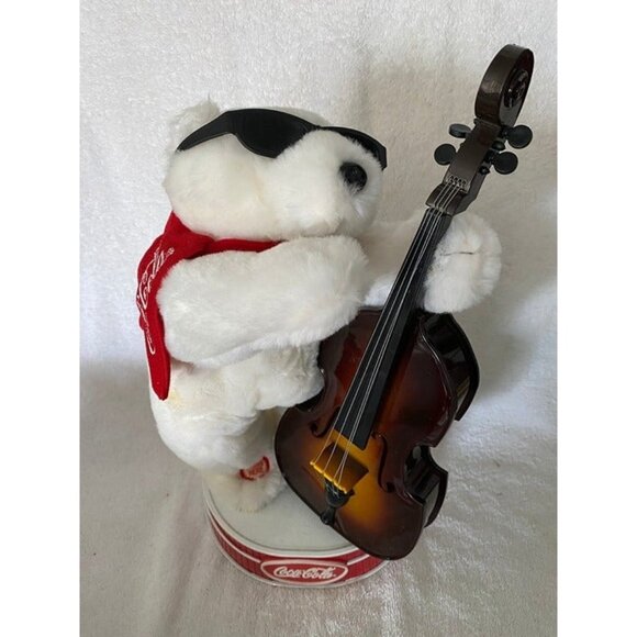 Coca Cola | Holiday | Coke Cola Santa Playing A Bass Fiddle Video 4 ...